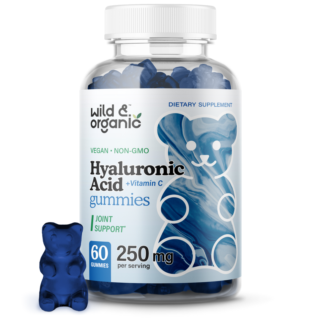 Hyaluronic Acid Gummies, 250Mg., 60 Chews | Wild & Organic