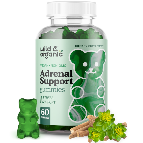 Herbal Adrenal & Cortisol Support Supplements | Wild & Organic
