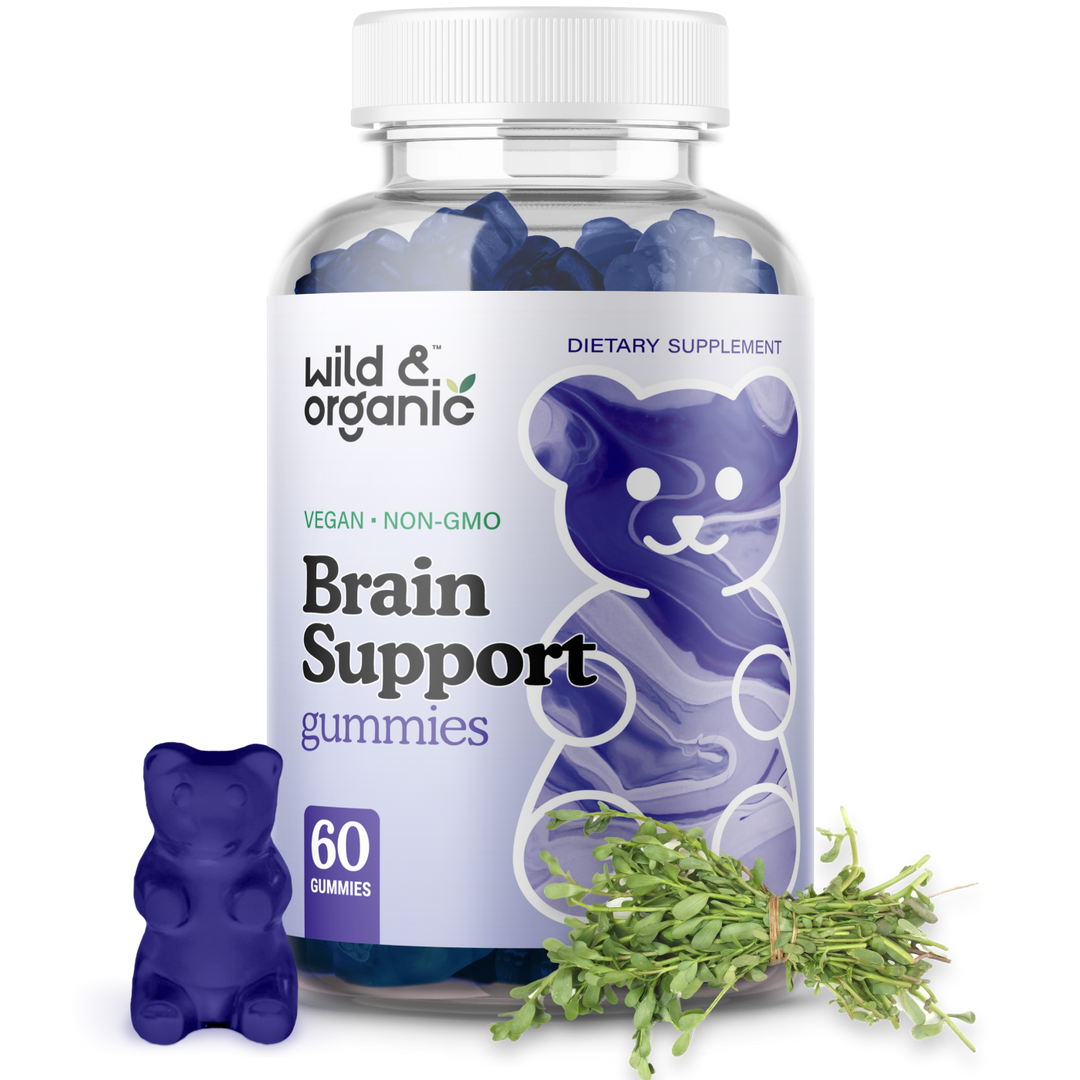 Brain Support Gummies, 2000Mg., 60 Chews | Wild & Organic