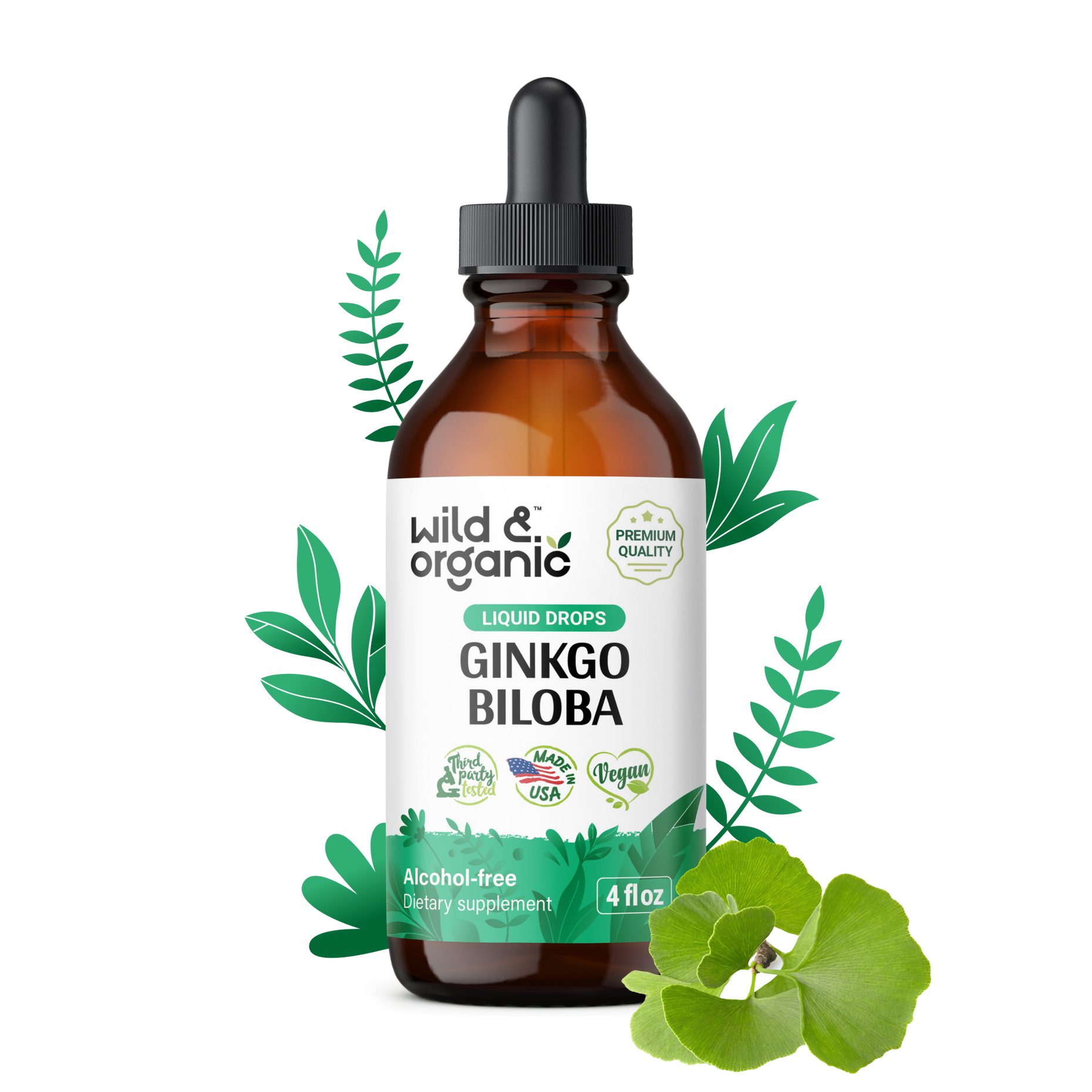 Natural Supplements Store. Vegan Gummies & Tinctures | Wild & Organic